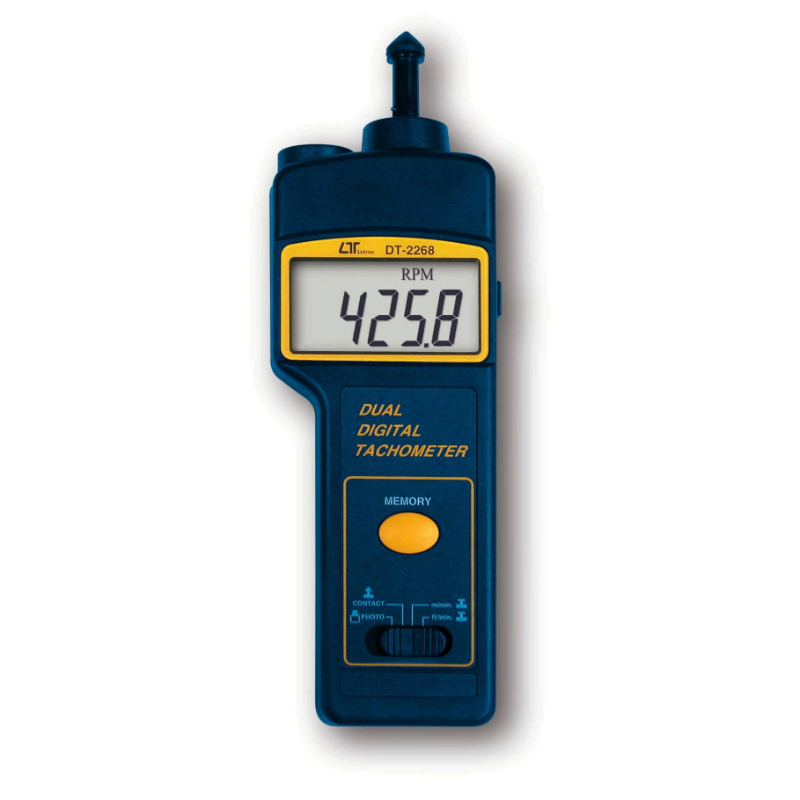 Lutron DT-2268 Laser Photo/Contact Tachometer – Silicon Instrumentation ...