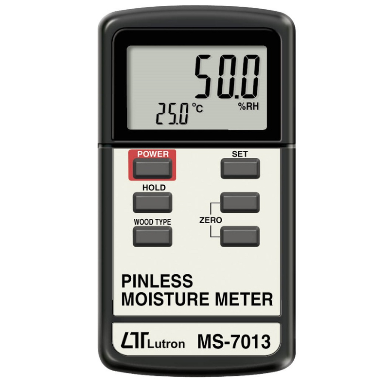 Lutron MS-7013 Wood Moisture, Pinless – Silicon Instrumentation Pte Ltd