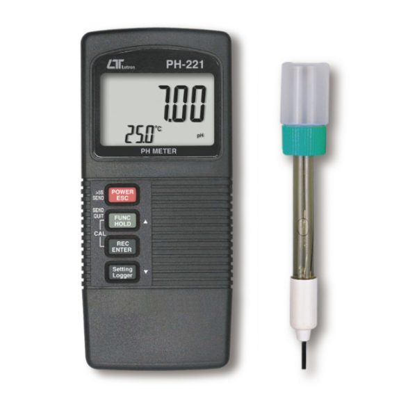 Lutron PH-221 PH Meter, ATC, Two Displays – Silicon Instrumentation Pte Ltd