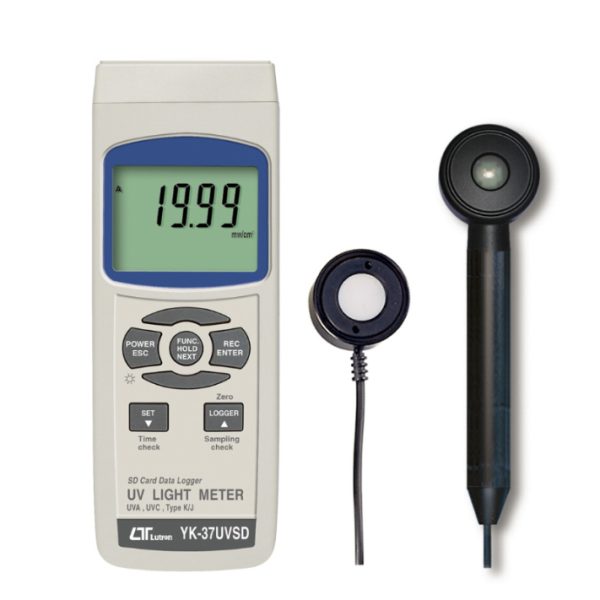 Lutron YK-37UVSD UVA,UVC Light Meter, SD Card – Silicon Instrumentation Pte Ltd